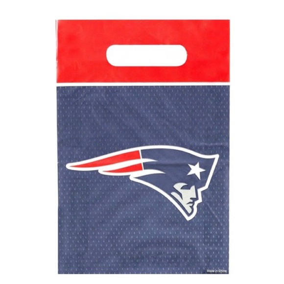 NFL | Party Supplies | Nfl New England Patriots Favor Bags | Poshmark